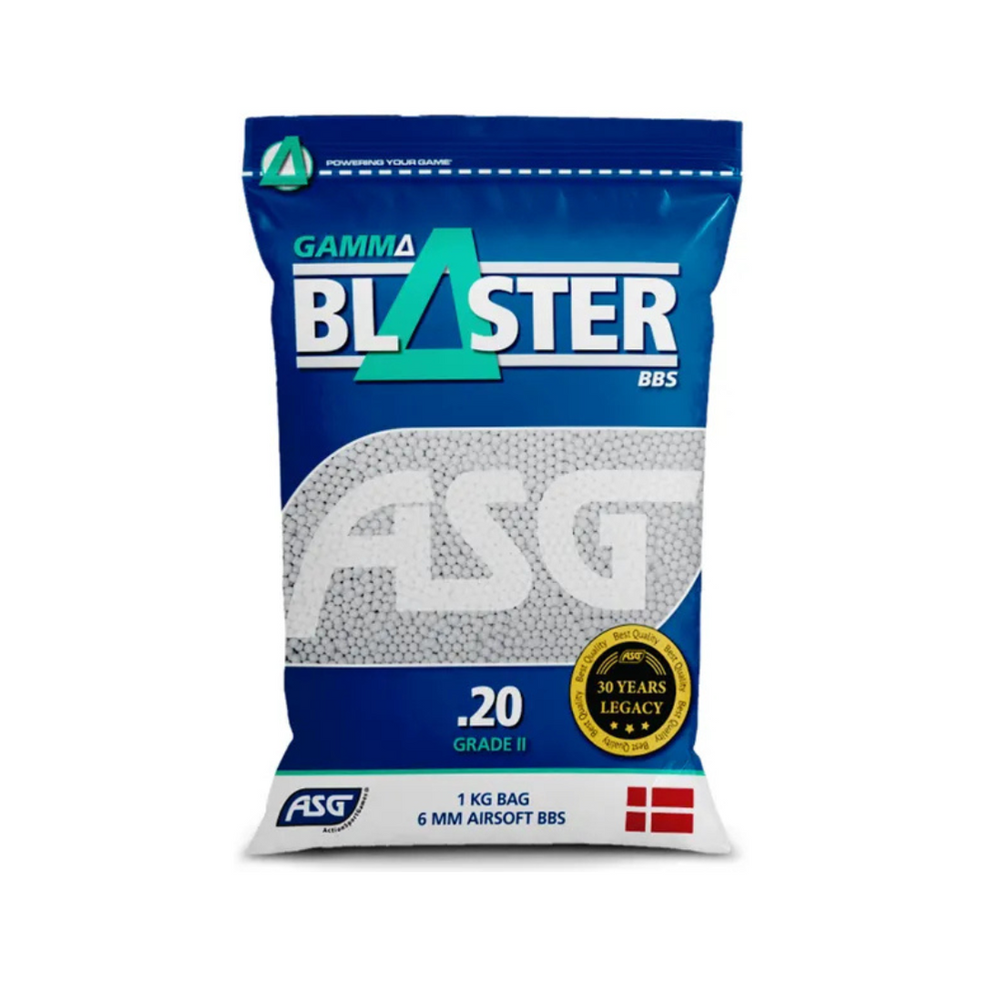New ASG Gamma Blaster 0.2g BB - 1kg Bag (5000 BBs) — AirsoftEire