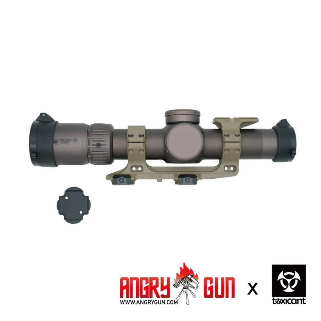 New Angry Gun x Toxicant RZ HD3 1-10 x 24 FFP Scope - Black — AirsoftEire