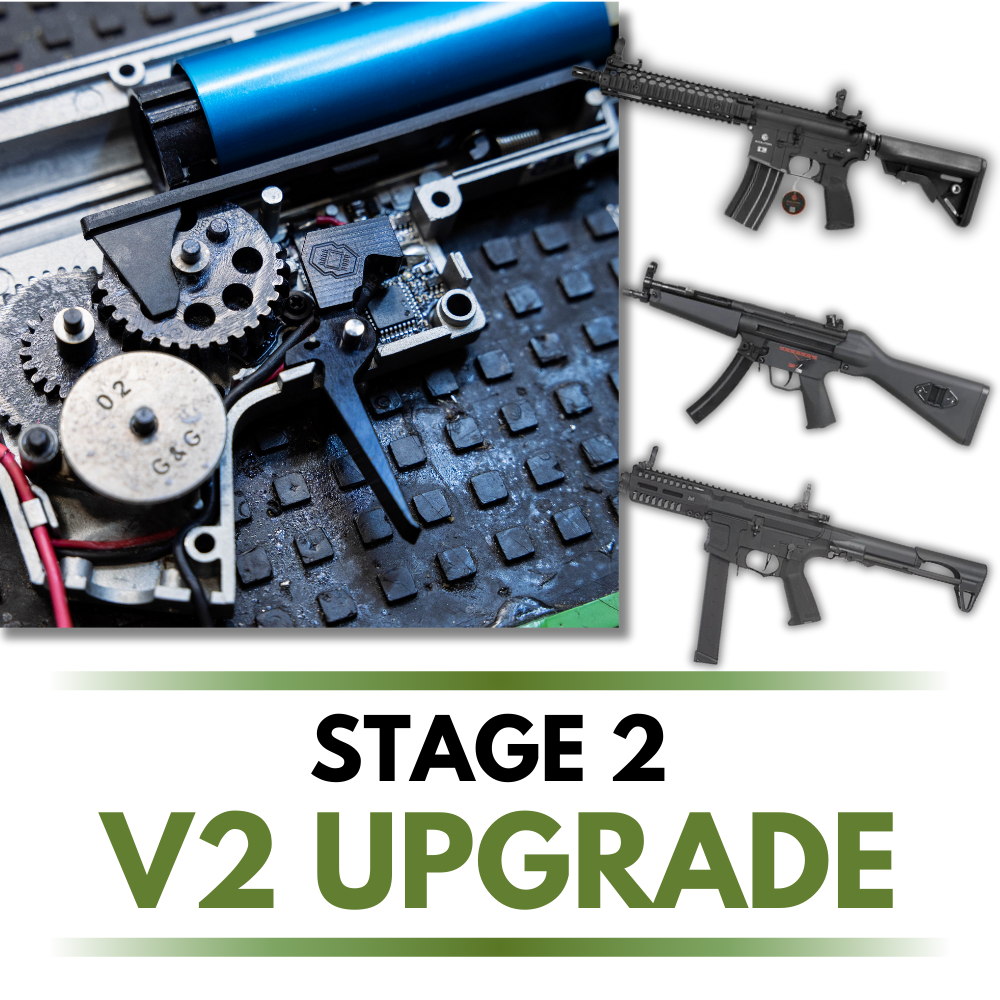 Stage 2 Upgrade - Standard V2 AEG Gearbox — AirsoftEire