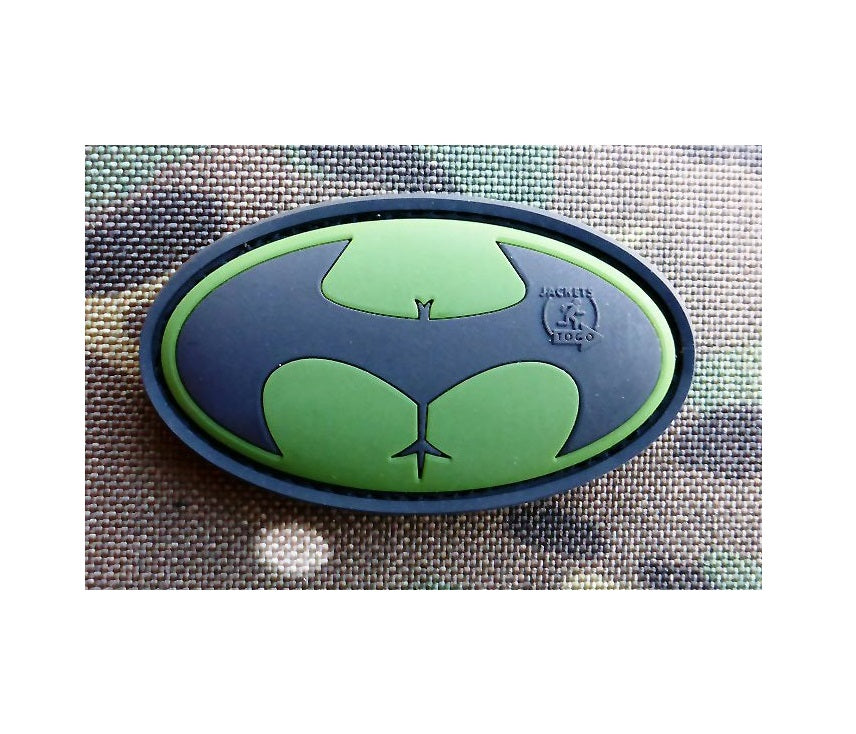 JTG 3D Rubber Buttman Patch - OD/Black — AirsoftEire